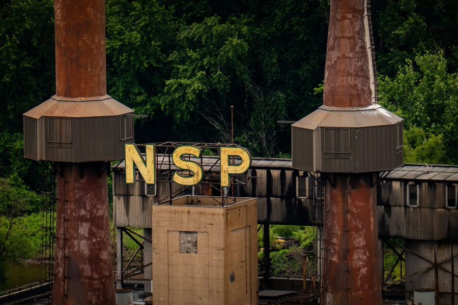 NSP Power Plant Landmark, Red Wing, Minnesota — July 4, 2022 | Chad ...