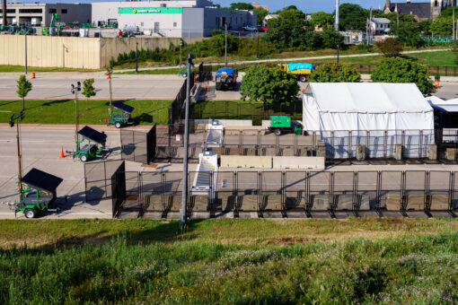 2024 RNC Vehicle Security Checkpoints | Chad Davis